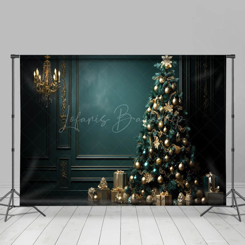 Lofaris Elegant Indoor Holiday Decors Christmas Backdrop Luxury Living ...